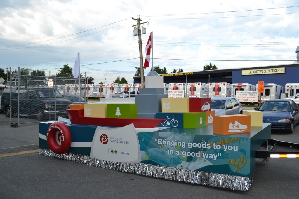 Port Metro Vancouver - Parade Float - Scene Ideas